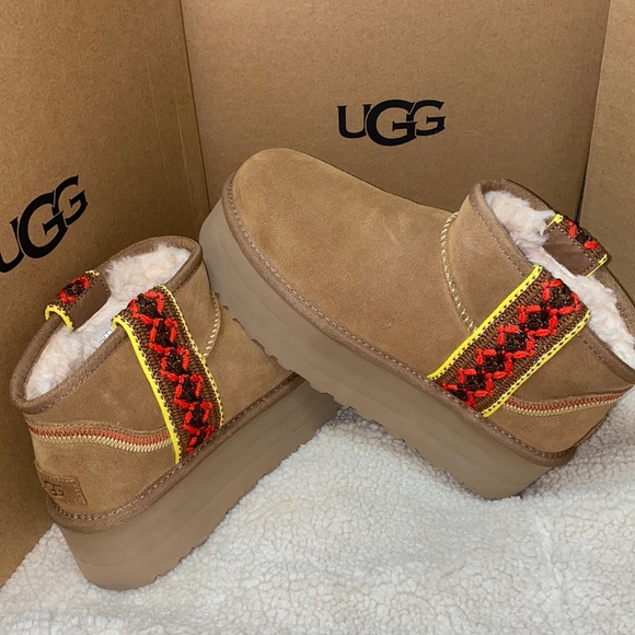 UGG | Shoes | Ugg Classic Ultra Mini Braid Platform | Poshmark